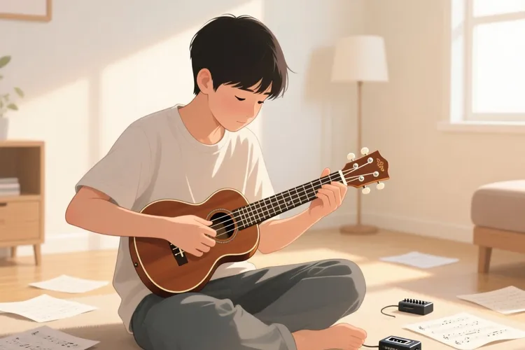 尤克里里1234567口诀 - 指拨吉他网